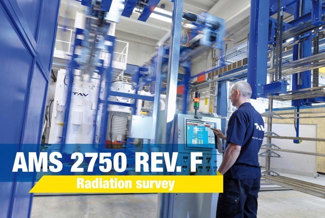 AMS 2750F Pyrometric requirements for thermal treatments: “Radiation ...